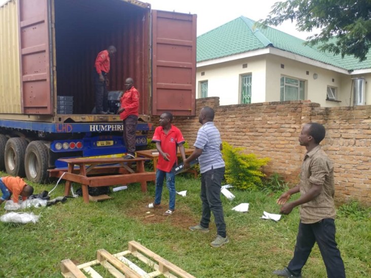 Our 40ft container has arrived in Malawi - Turing Trust