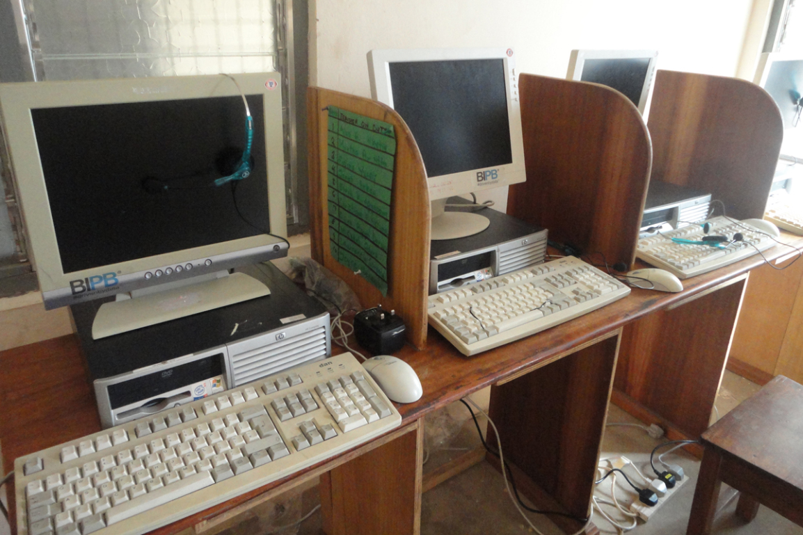 Our computers are making their way into different parts of Ghana ...