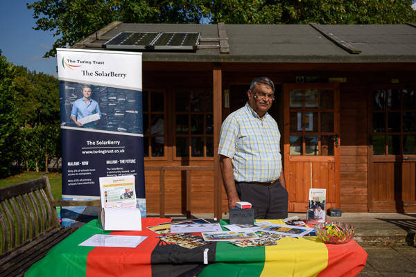 Mockup SolarBerry at Barclays Technology Centre Fun Day - Turing Trust