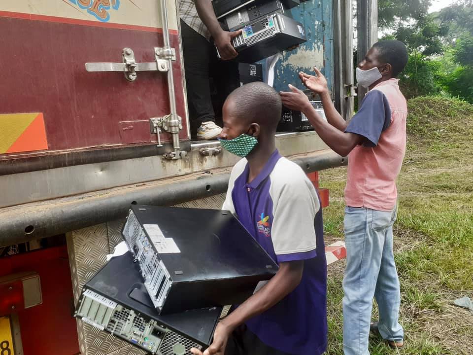 More computers from The Turing Trust arrive in Malawi