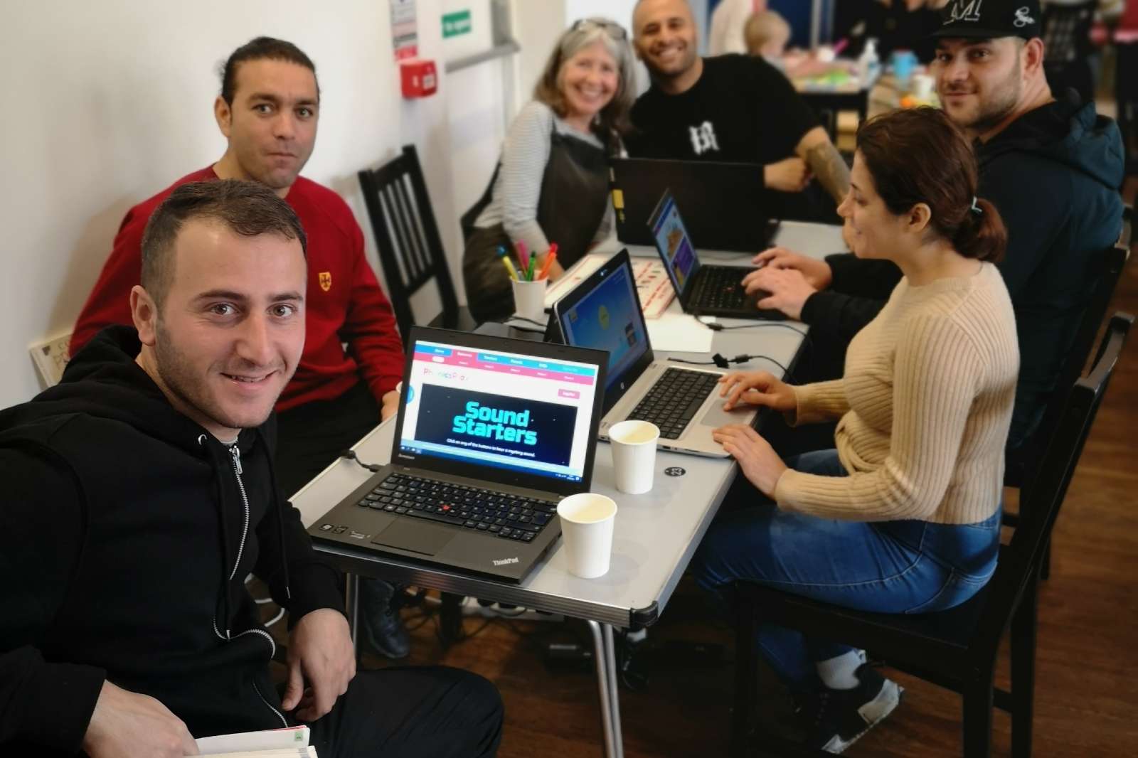 Hope Cafe receives donated laptops to build new hope