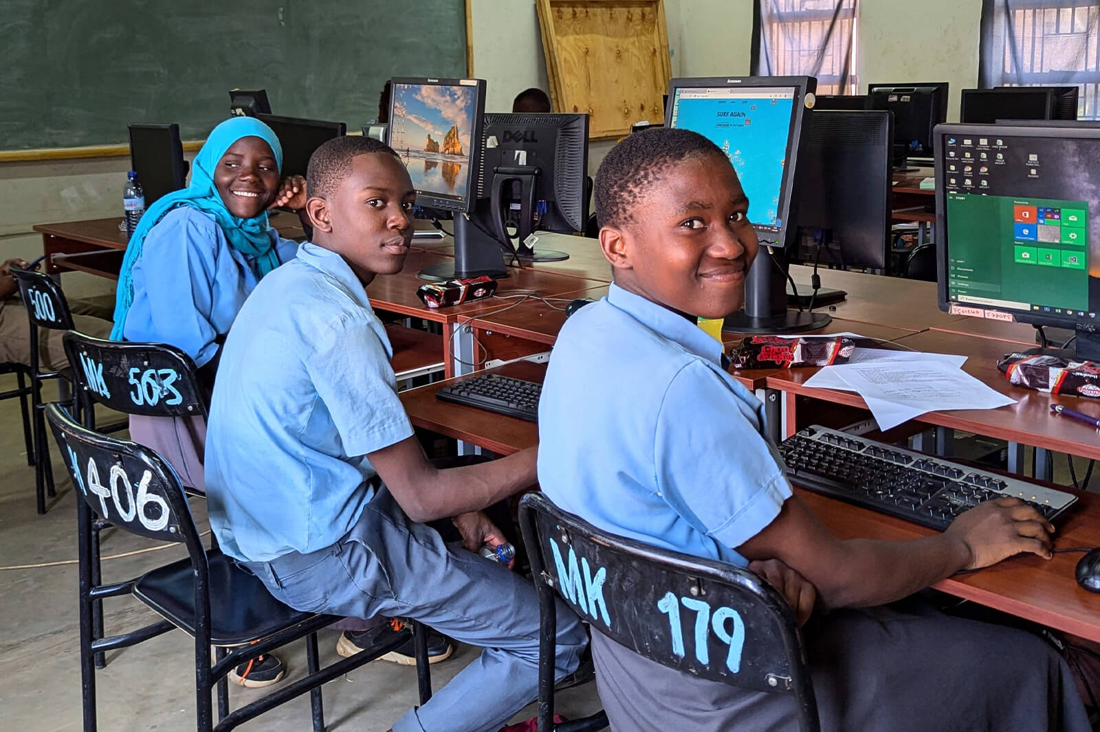 Supporting Learning at Mkomachi Community Day Secondary School